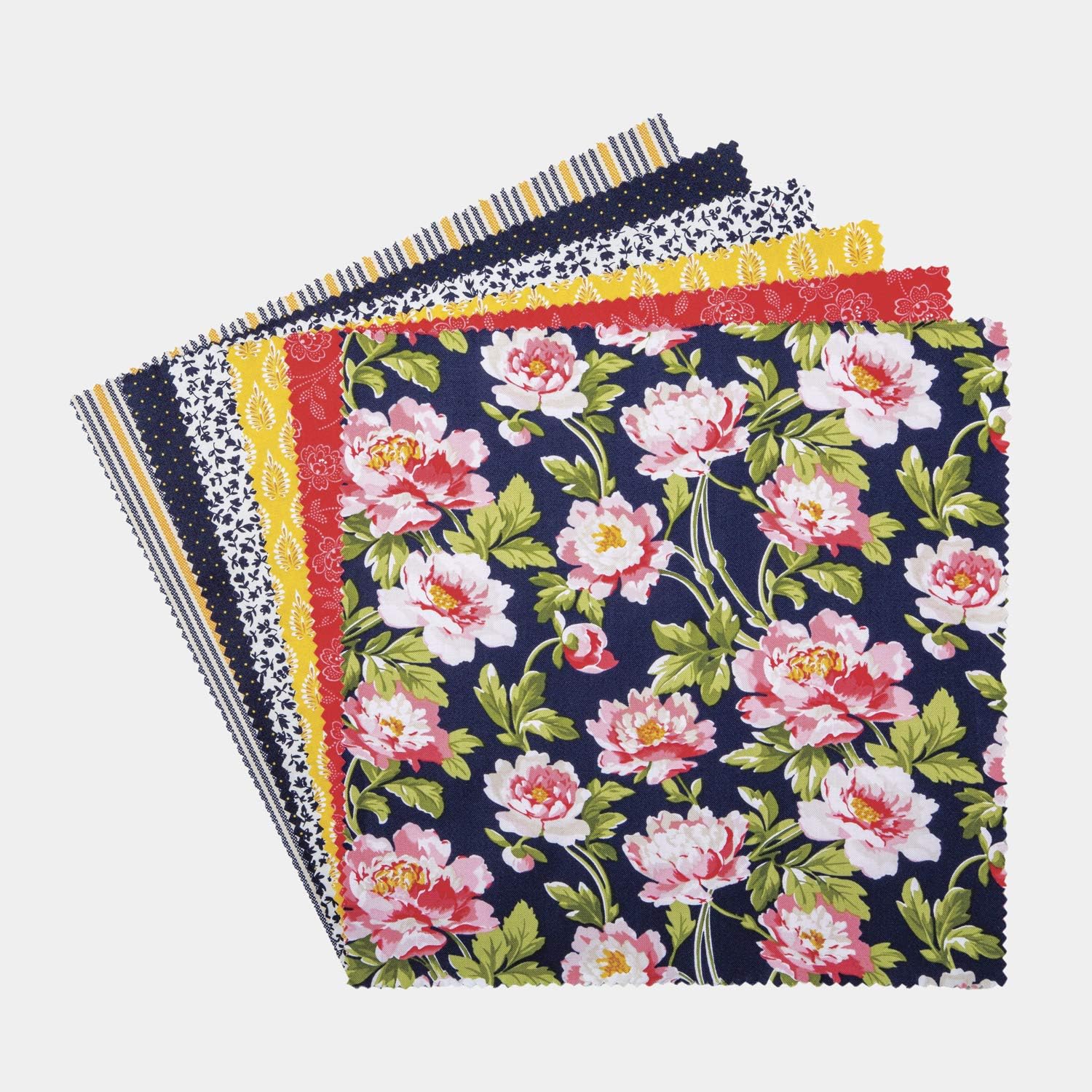 Amazon.com: Connecting Threads Print Collection Precut Quilting Fabric ...