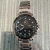 Mens Stainless Steel Black Classic Luxury Casual Watches With ...