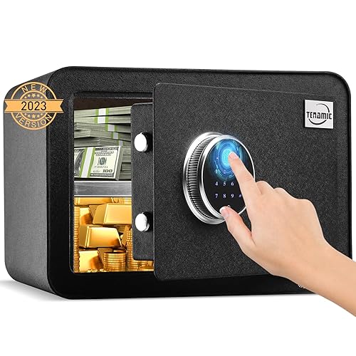 Tenamic Safe Box Luxury Biometric Fingerprint Cabinet Safes 0.85 Cubic ...