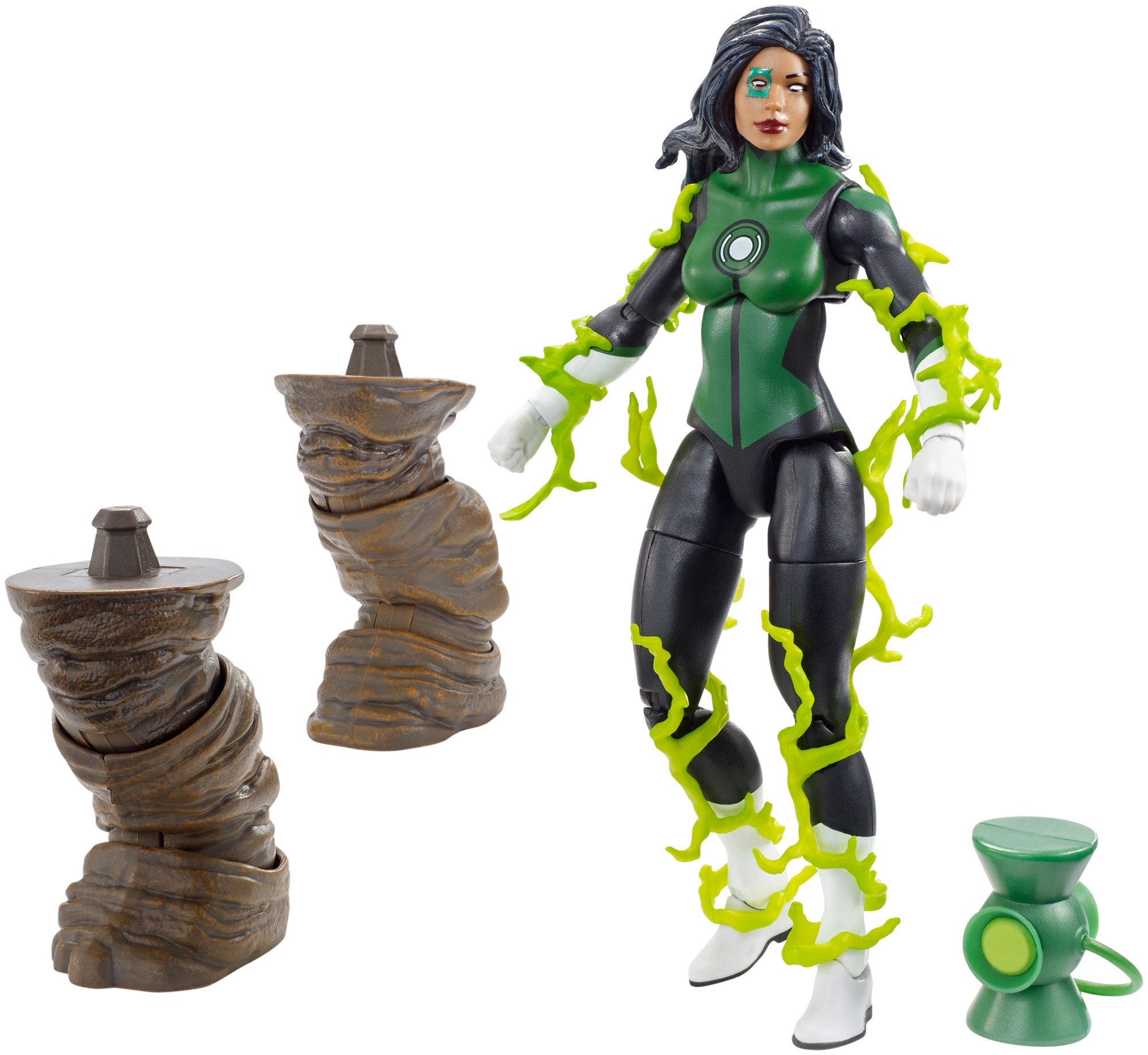 Mattel DC Comics Multiverse Linterna Verde Figura Jessica Cruz, 6