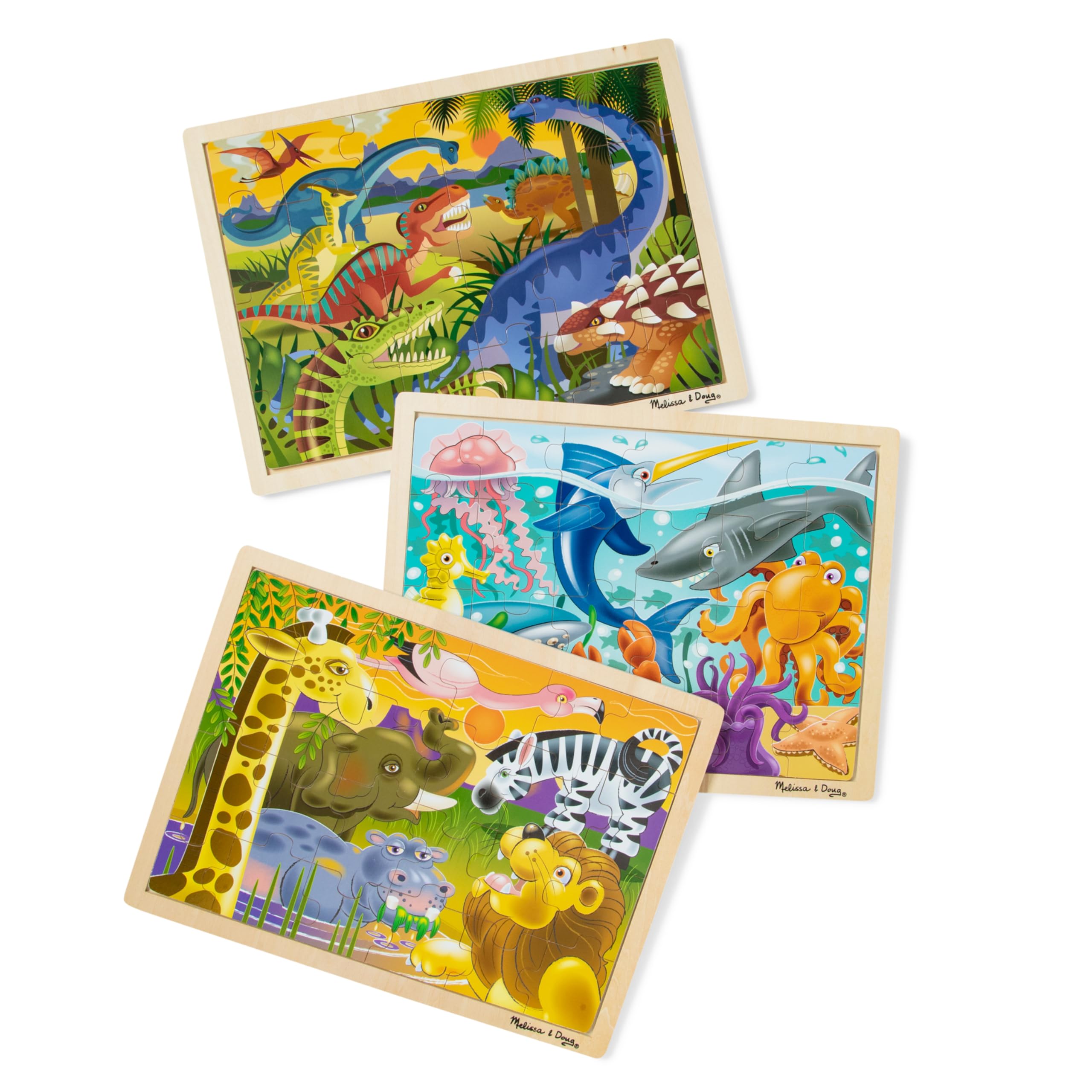 Mua Jigsaw Puzzle Bundle (Dinosaur,Safari and Ocean) - Animal Puzzles ...