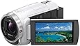 Amazon.co.jp： ソニー SONY ビデオカメラ Handycam HDR-CX680 光学30倍 内蔵メモリー64GB ホワイト HDR-CX680 W: カメラ