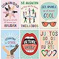 Amazon.com: S&O Set of 6 Kindness Spanish Classroom Posters - Spanish ...