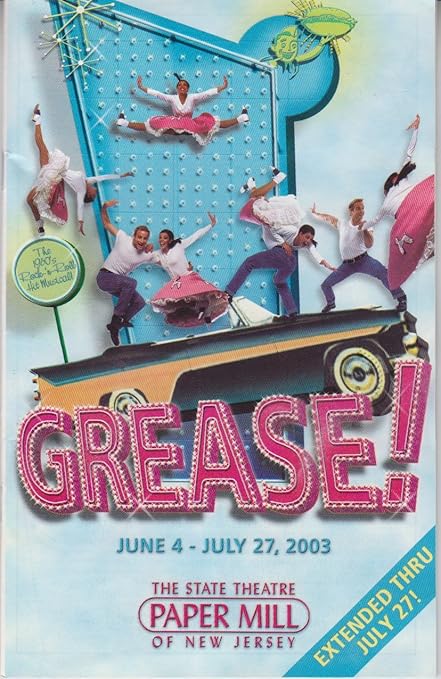 Grease! Playbill 2003 Paper Mill Playhouse at Amazon's Entertainment ...