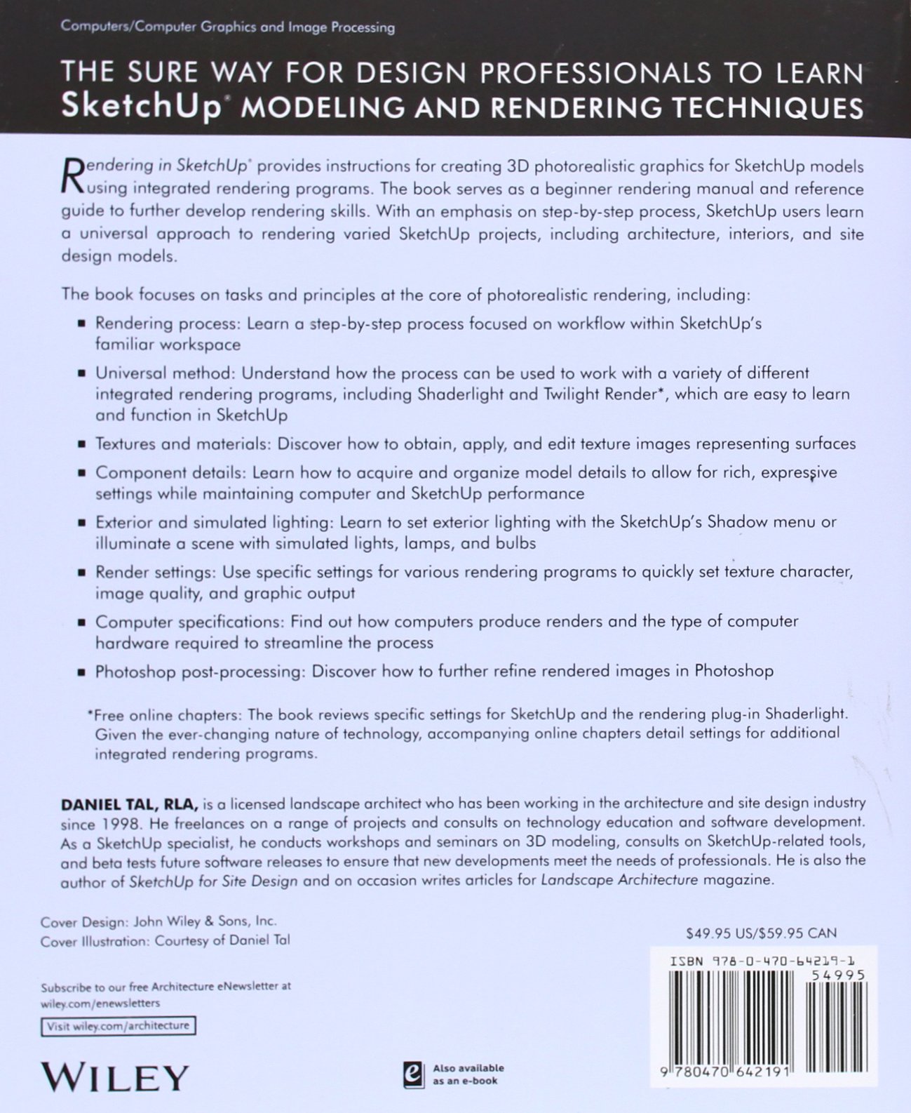 Rendering in SketchUp: From Modeling to Presentation for Architecture, Landscape Architecture ...