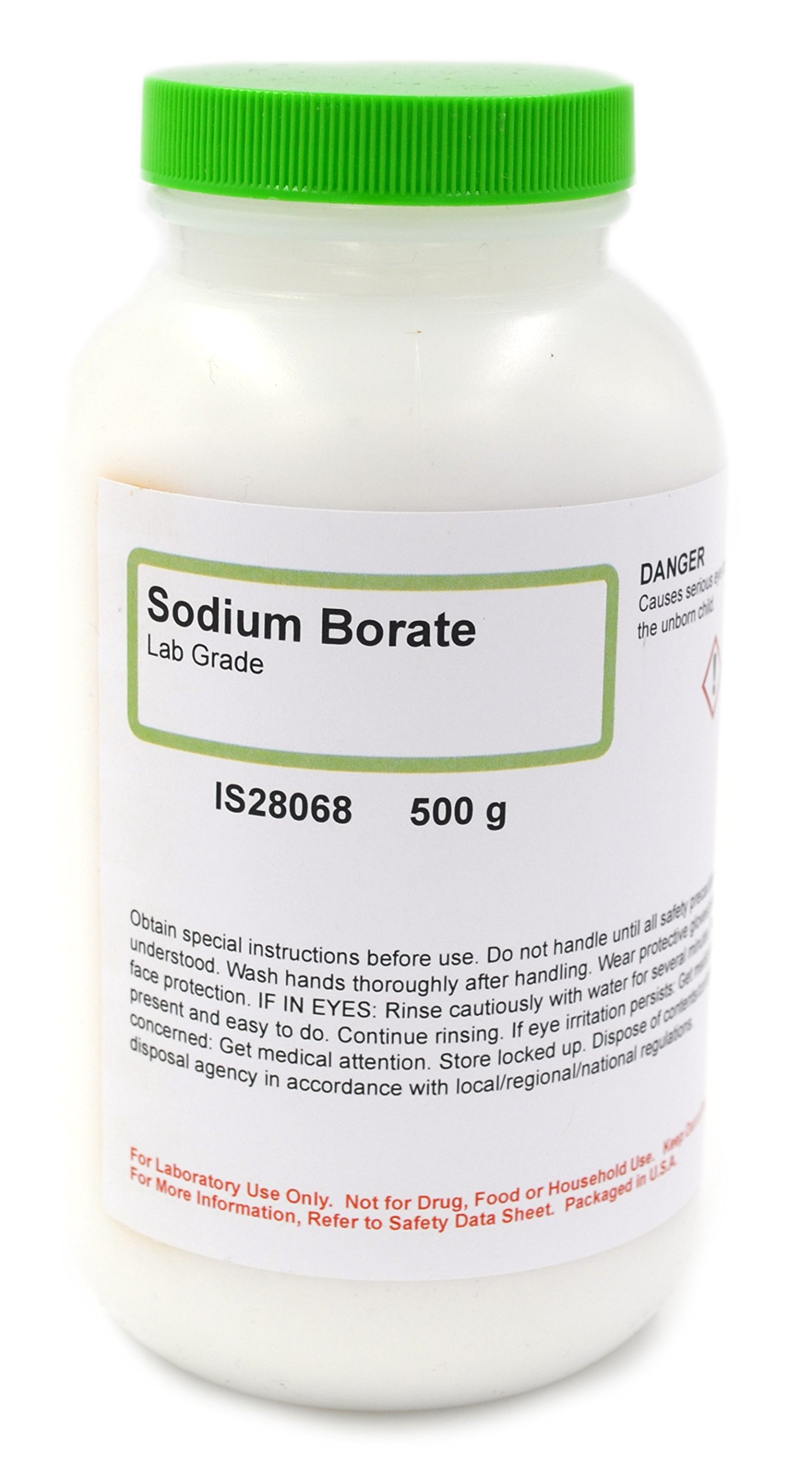 Lab-Grade Sodium Borate, 500g - The Curated Chemical Collection on ...