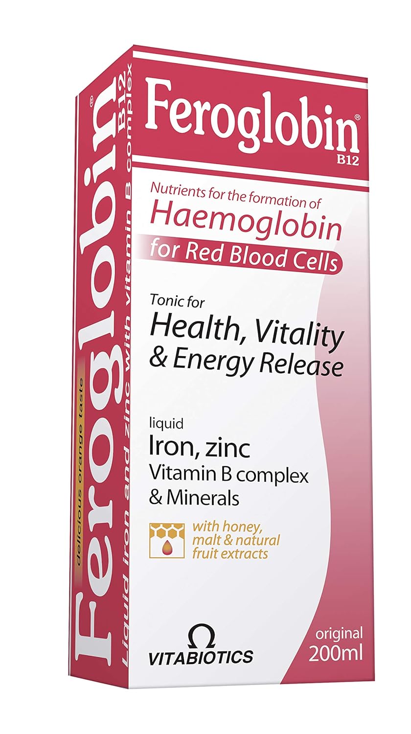Vitabiotics Feroglobin B12 Liquid - 200 ml: Buy Online at Best Price in ...