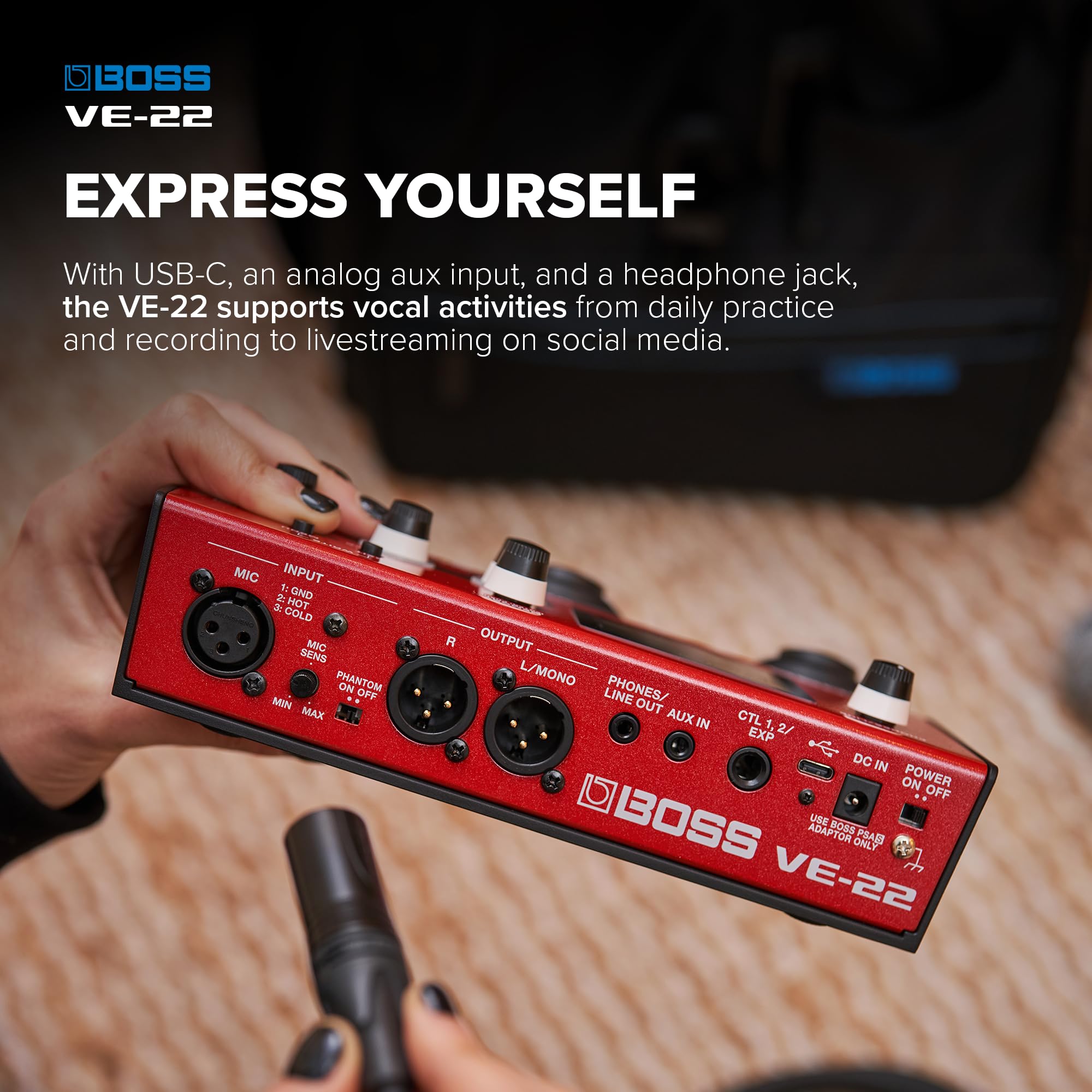 Mua BOSS VE-22 Vocal Effects and Looper Pedal trên Amazon Mỹ chính hãng ...