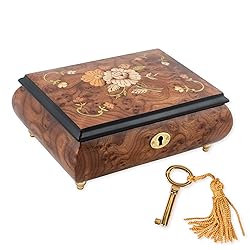 Italian Inlaid Music Jewelry Boxes | Handcrafted