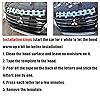Carbon Fiber Front Hood Emblems for Mitsubishi Outlander 2024 2023 2022 ...