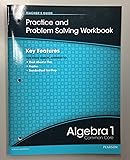 Algebra 1 Practice and Problem Solving Workbook: Pearson: 9780133725810 ...