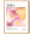 Amazon.com: EXCOOL CLUB Aries Aura Posters for Room Aesthetic - 12x16 Aries Constellation Wall ...