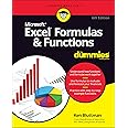 Excel Formulas & Functions For Dummies (For Dummies (Computer/Tech)): Bluttman, Ken ...