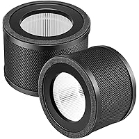 Amazon.com: 2 Pack H13 True HEPA Replacement Filter, Compatible with ...