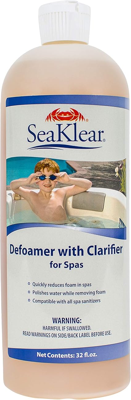Amazon.com : SeaKlear 90410 Defoamer with Clarifier for Spas (1 qt ...