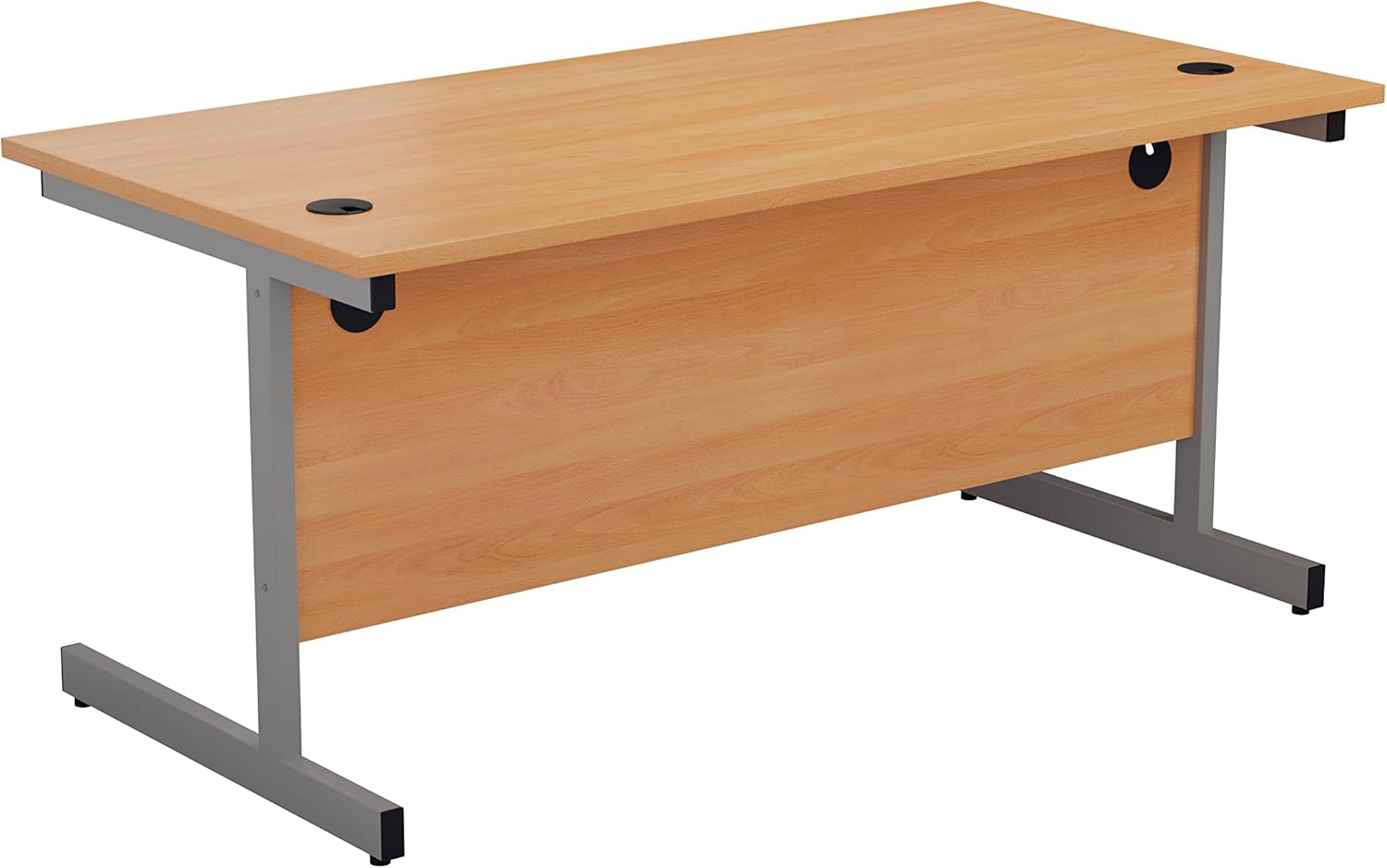 Office Hippo Heavy Duty Rectangular Cantilever Office Desk, 160 x 80 x ...