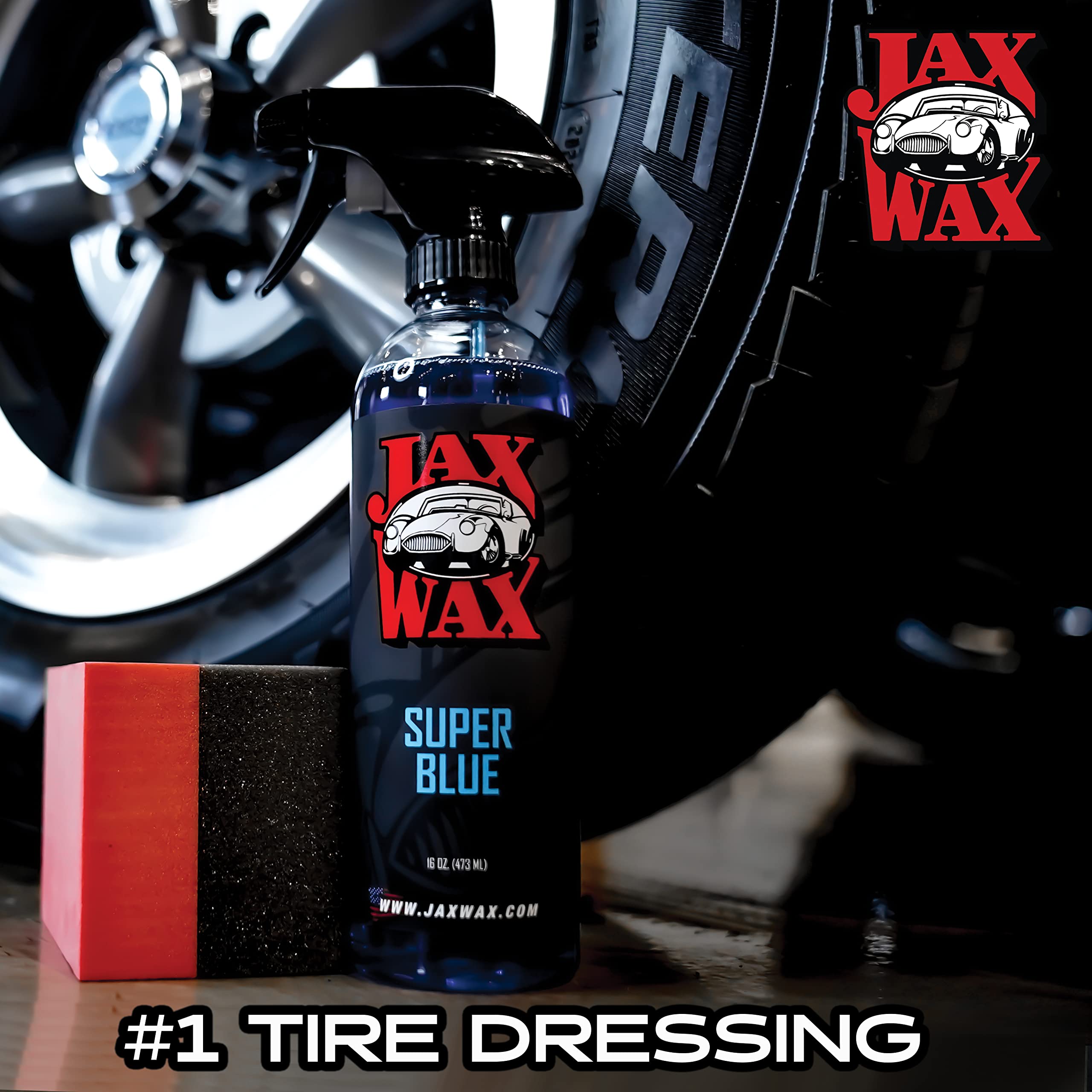 Mua Jax Wax Super Blue Commercial Grade Solvent Based Dressing for Rubber, Plastic, and Vinyl ...