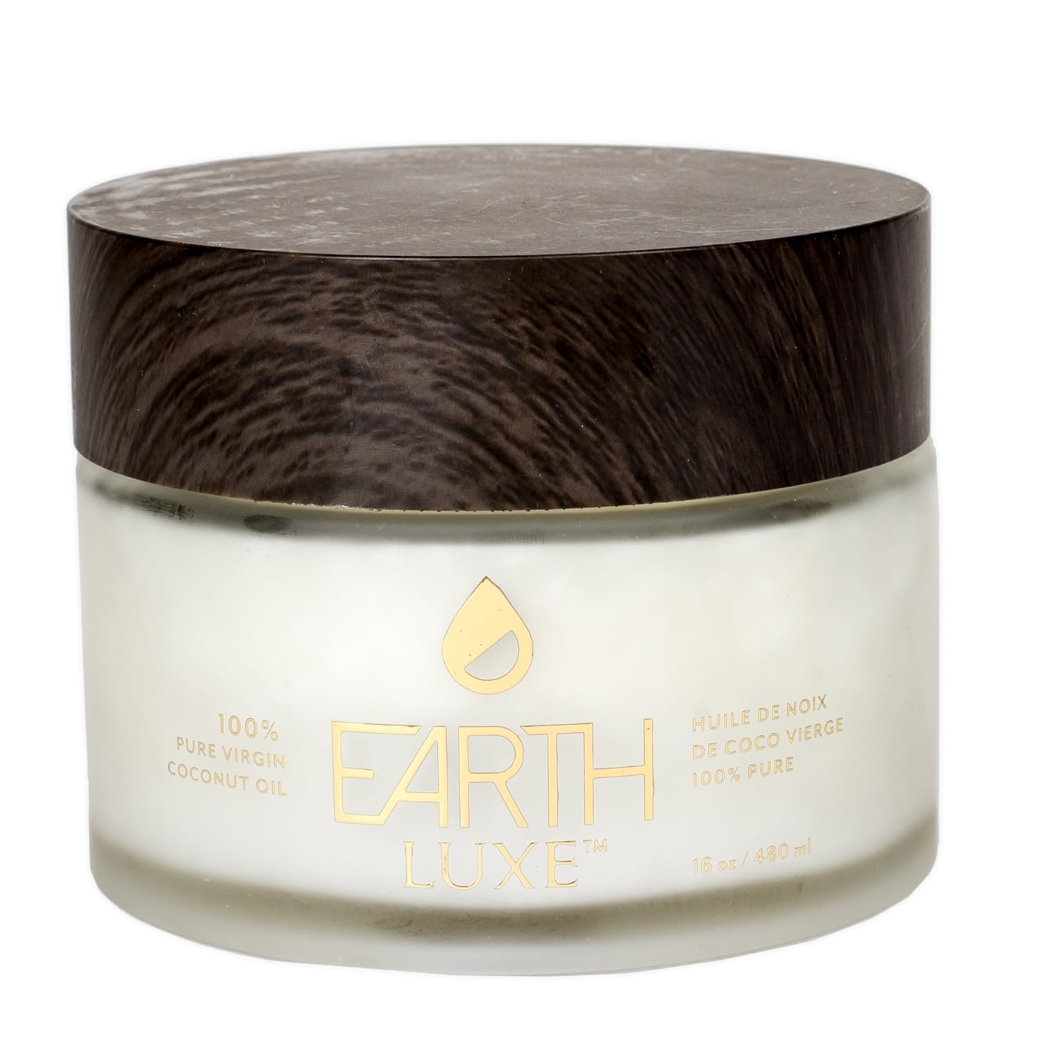 Amazon.com: Earth Luxe 100% Pure Virgin Coconut Oil 16oz Jar: Beauty