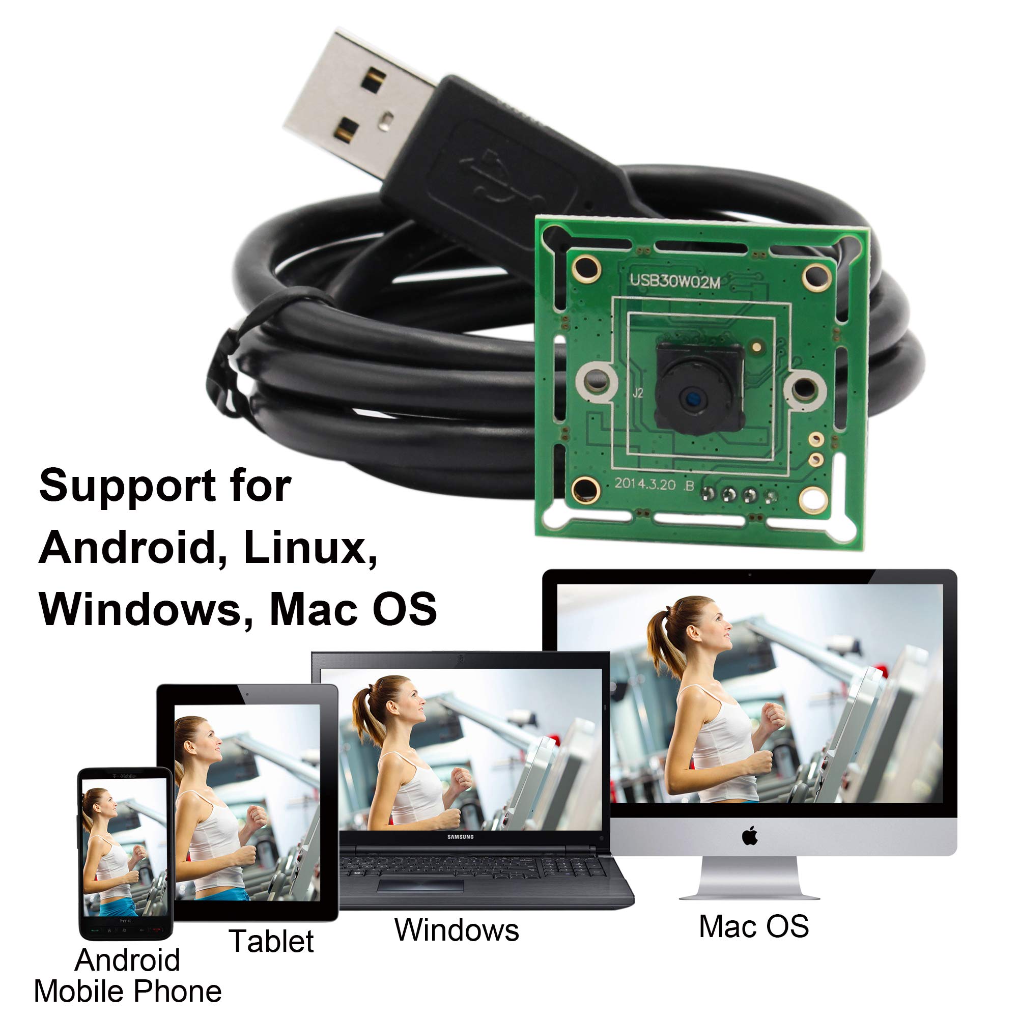 Mua ELP VGA Super Mini USB Camera Module with 45degree Lens 480P 60fps ...