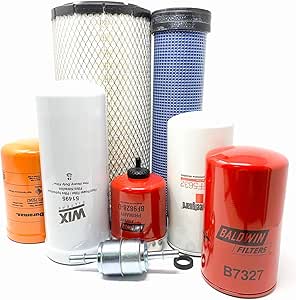 Amazon.com: CFKIT Filter Kit for Case 580N, 580 Super N, WT w/445T/M3 ...