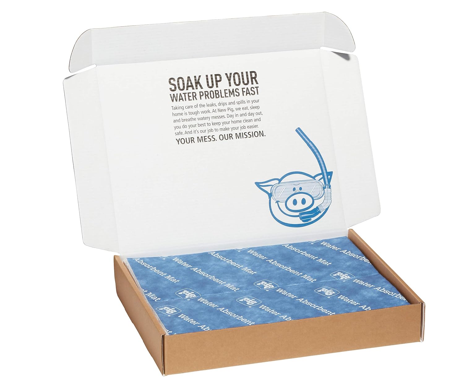 Wringable and Reusable 5-Pack Water Absorbent Pads Super Water ...