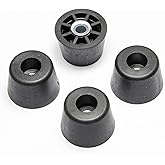 Amazon.com: 4 Large Extra Tall Rubber FEET 1.125" H X 1.250" D - Made ...