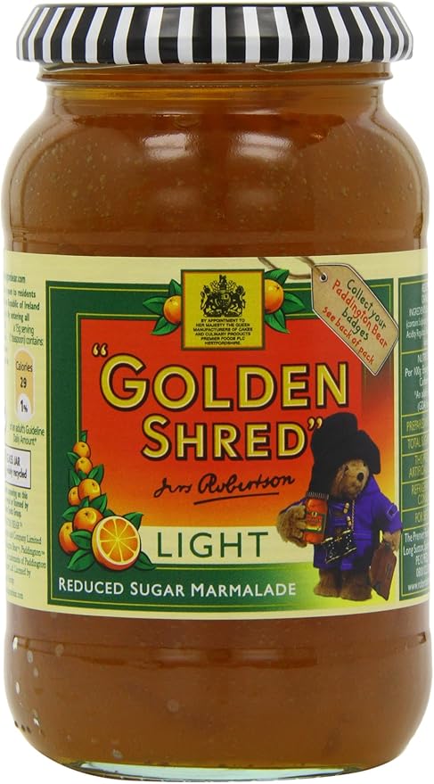 Robertson's Golden Shred Light Marmalade Reduced Sugar 454 g (Pack of 6 ...