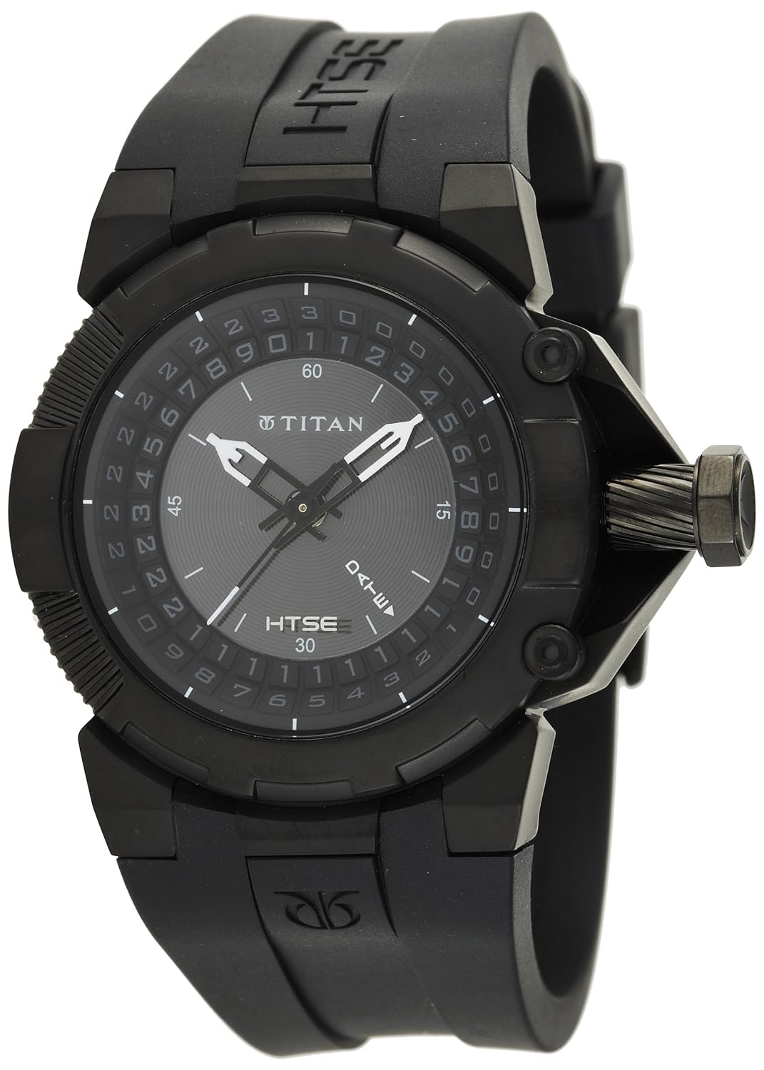 Buy Titan HTSE Analog Black Dial Men's Watch - NE1539NP01 / NE1539NP01 ...
