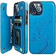 Amazon.com: Vaburs Compatible with iPhone 12 Pro Max Case Wallet with Card Holder,Embossed ...