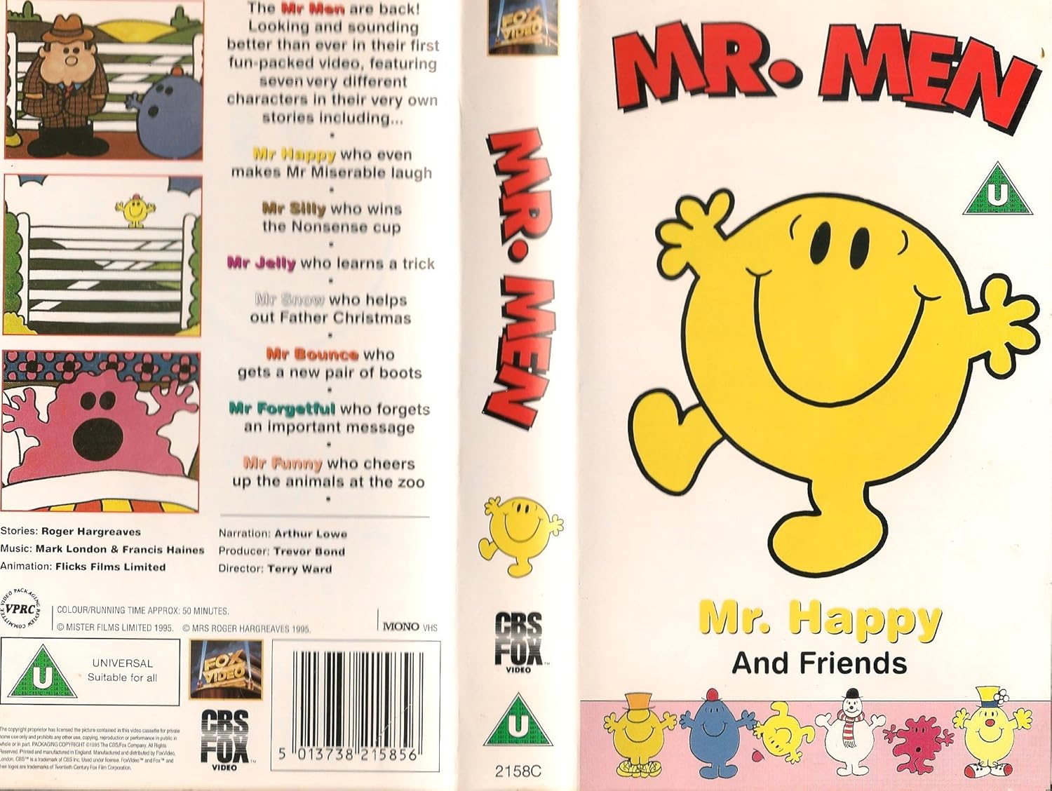 Mr Men - Mr Happy and Friends: Amazon.co.uk: Video
