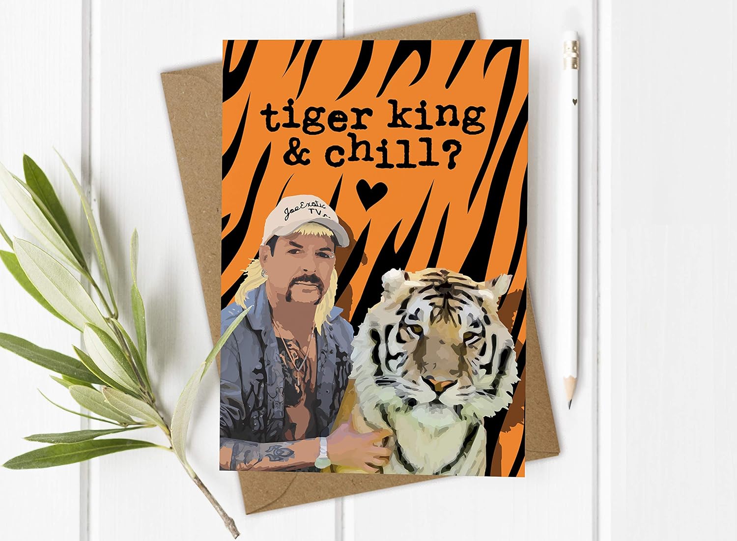 Tiger King Anniversary Card for Boyfriend or Girlfriend, Tiger King ...