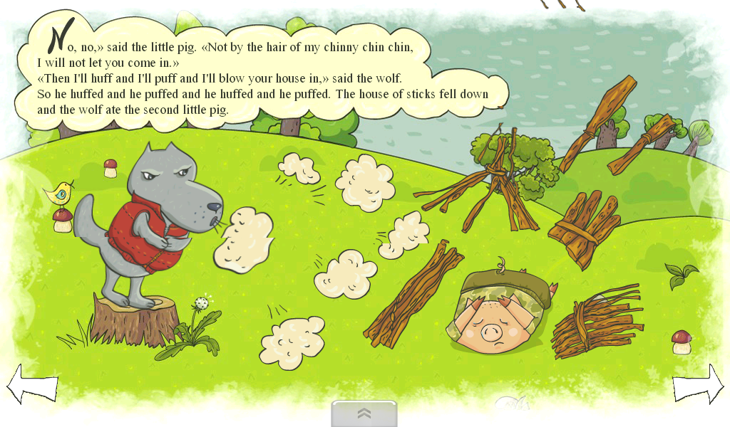 Three Little Pigs - Interactive Story:Amazon.co.uk:Appstore for Android