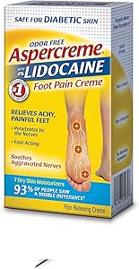 Amazon.com: Aspercreme Lidocaine Diabetic Foot Creme, 4 oz: Health ...