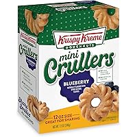 Amazon.com: Krispy Kreme Mini Crullers (Blueberry, 12 Ounce (Pack of 1 ...