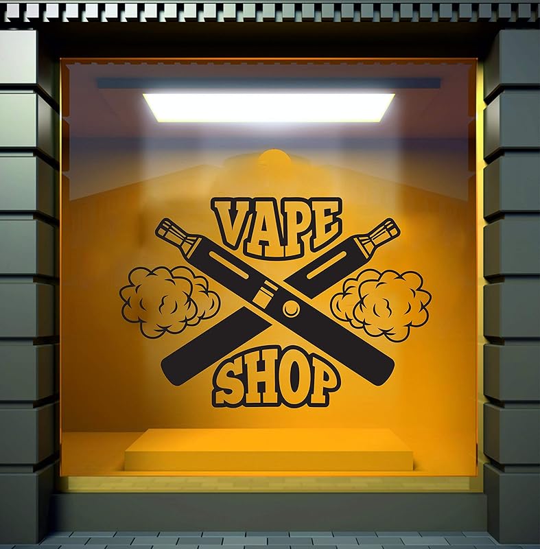 Amazon.com: Vape Shop Wall Decal Vape Wall Stiker Vaper Decal Smoke ...