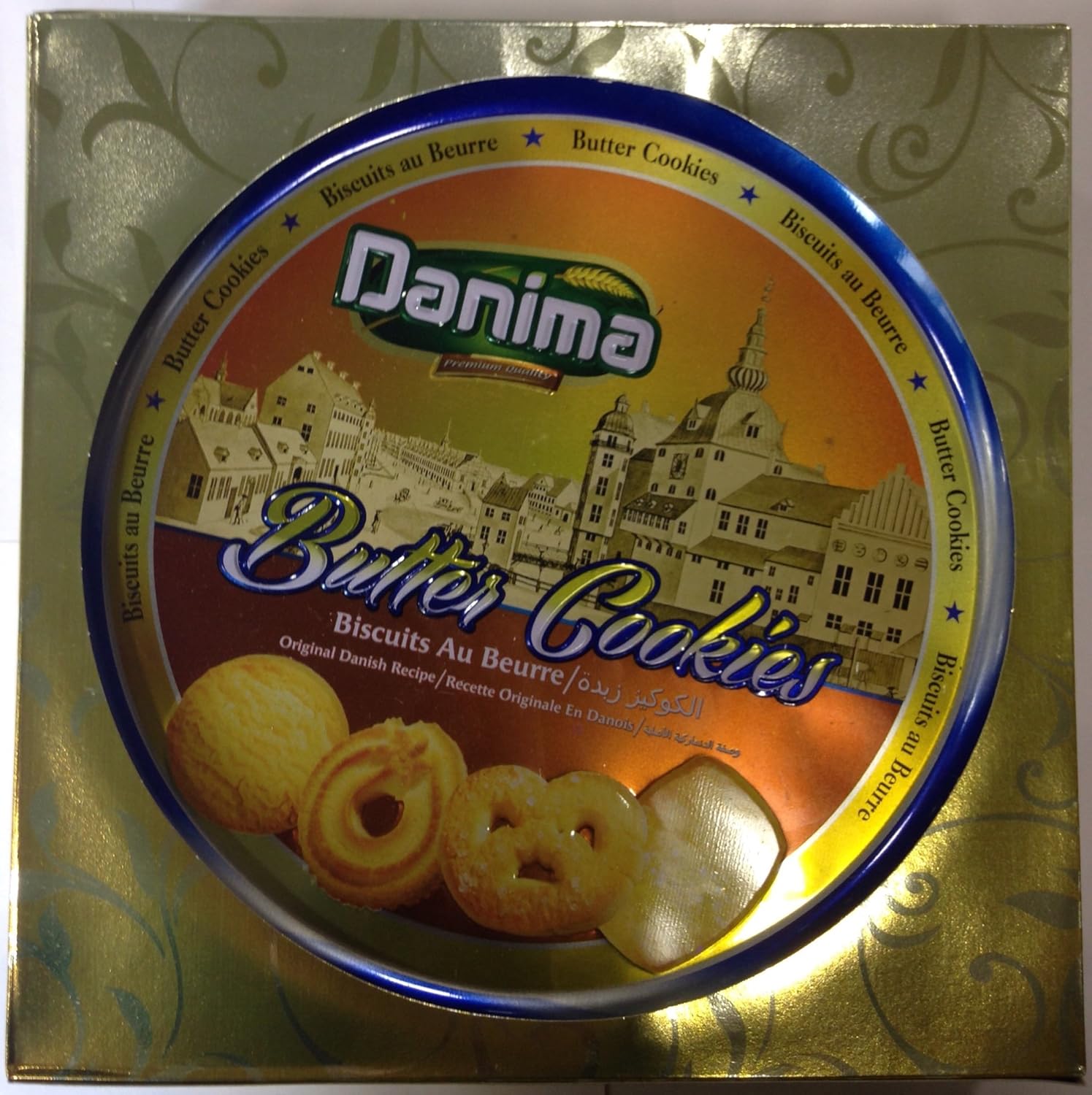 Danima Butter Cookies, Gift Pack, Tin, 800g: Amazon.in: Grocery ...