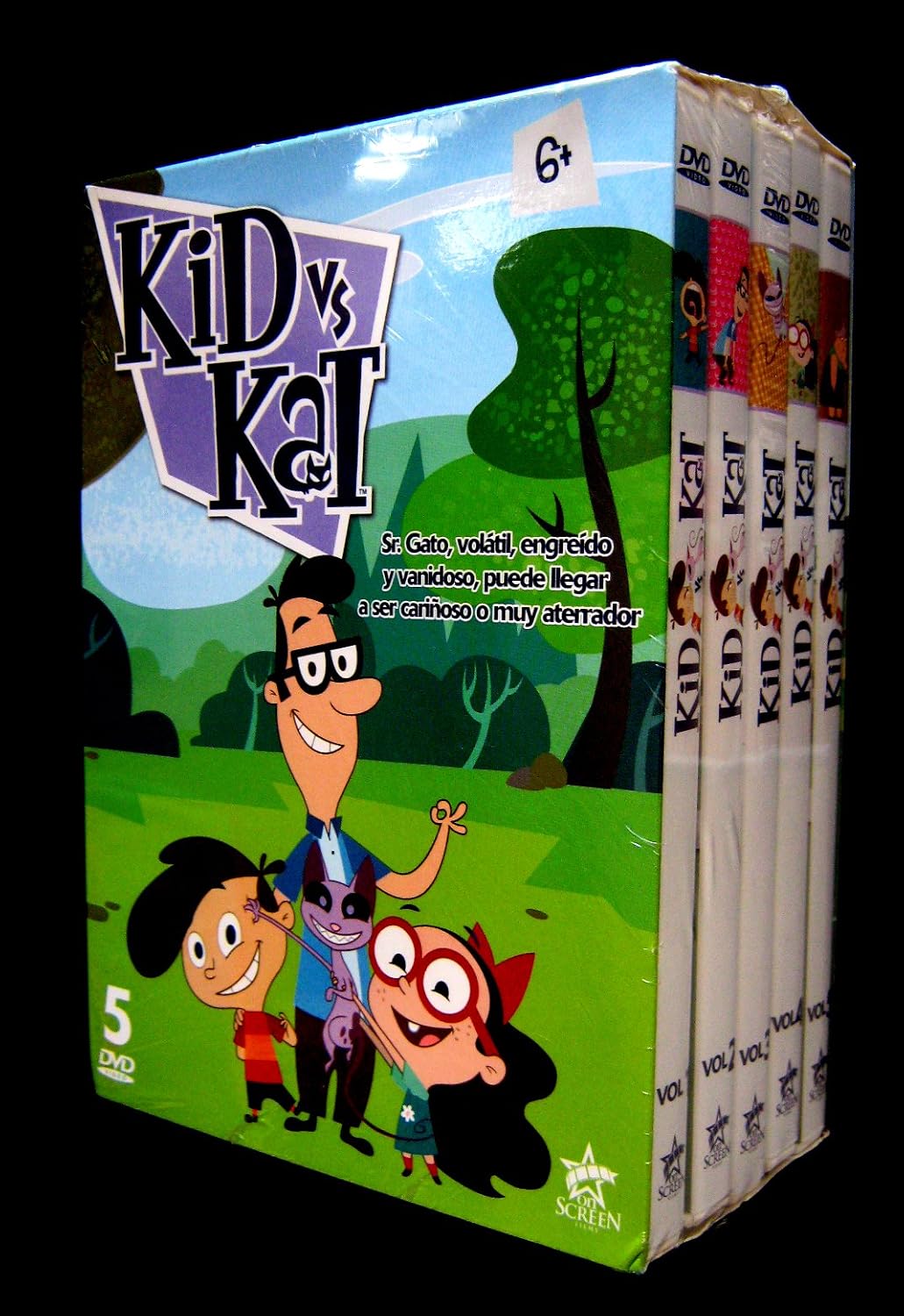 Amazon.com: KID VS KAT: PRIMERA TEMPORADA 5DVD BOXSET *SPANISH AUDIO ...