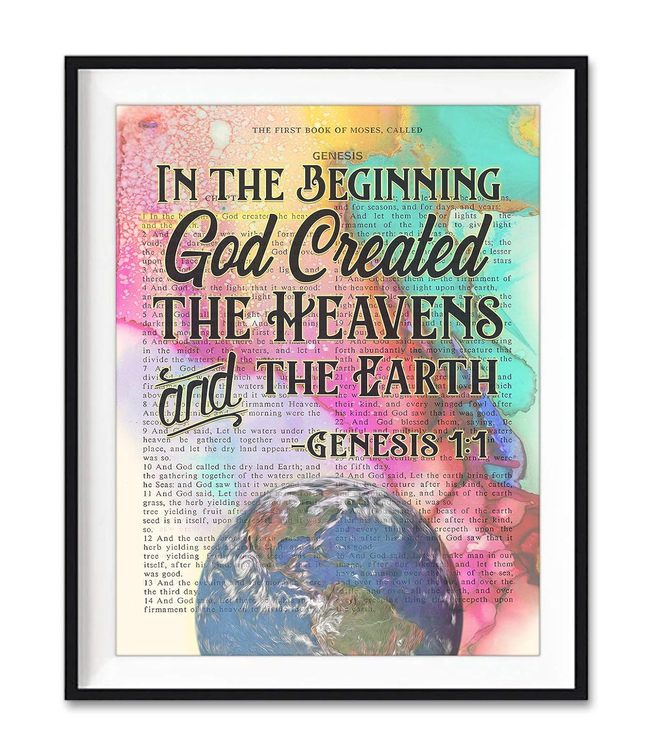 Amazon.com: In the Beginning God Created the Heavens and Earth ...