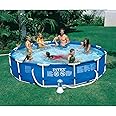 Amazon.com: Intex 12-Foot by 30-Inch Metal Frame Pool Set : Patio, Lawn ...