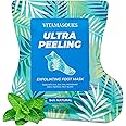 Amazon.com: Vitamasques Ultra Foot Peeling Mask, 5 Pack - Exfoliating ...