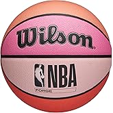 Amazon.com : WILSON NBA Forge Pro Indoor/Outdoor Basketballs - Size 6 ...