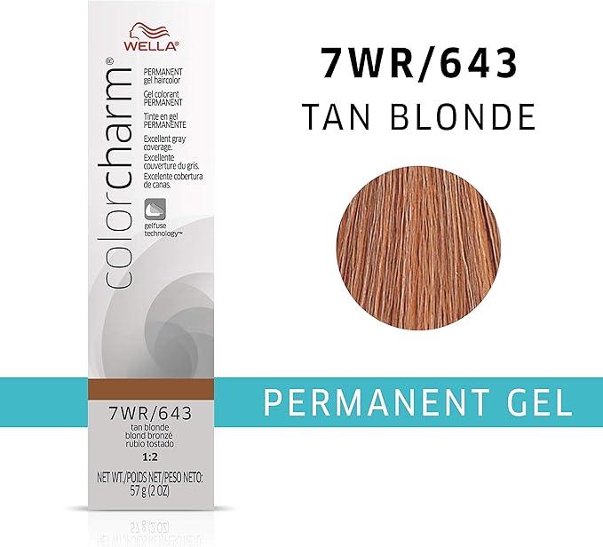 WELLA Color Charm Perm Gel Blondes, 7WR: Amazon.ca: Beauty