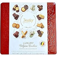 Amazon.com: Desobry Belgian Chocolate Cookie Assortment 800G : Grocery ...