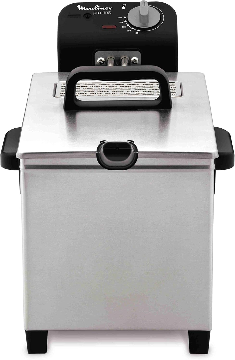 Moulinex AM205010 Semi Pro Pro First Friteuse Inox/Noir 4 L: Amazon.fr ...