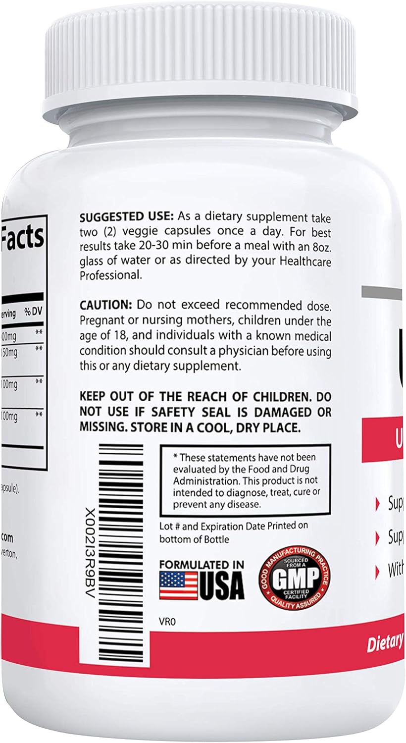 UT Flow Urinary Tract Cleanse Supplement | Fast Acting D-Mannose ...