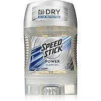 Amazon.com : Speed Stick Anti-Perspirant Deodorant Power Clear Gel 3 oz ...