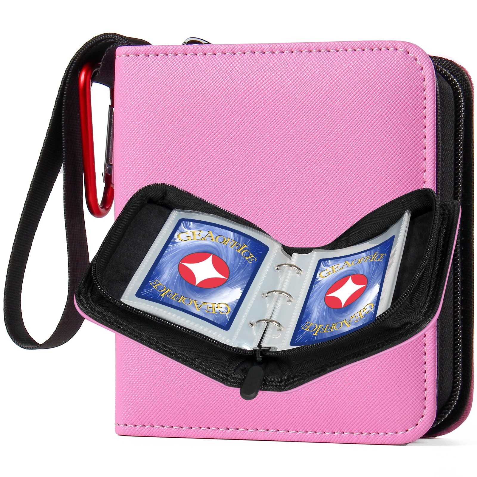 GEAoffice Mini Card Binder 2-Pocket, Super Lightweight Small ...