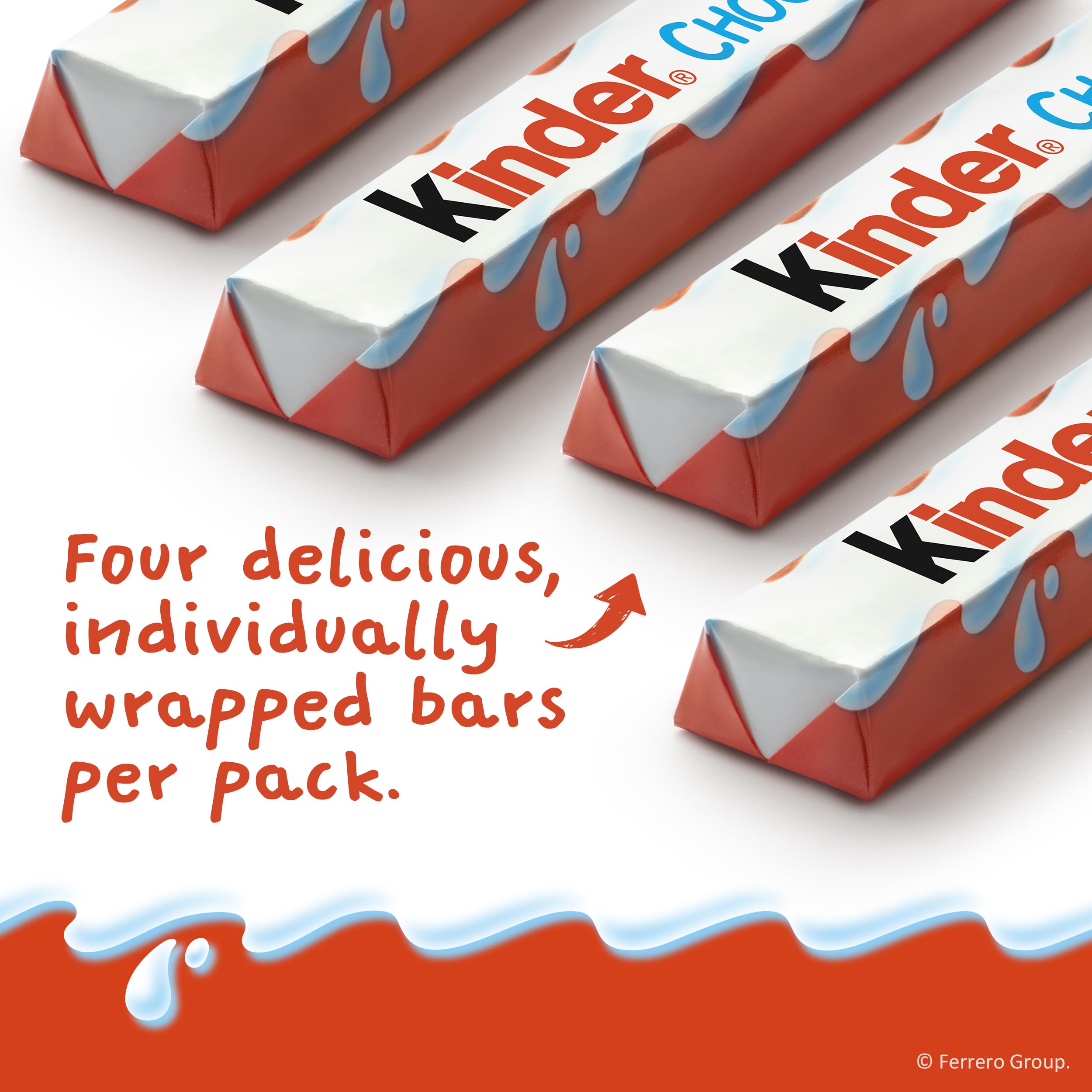 Mua Kinder Chocolate, 18 Four Count Packs, Milk Chocolate Bar with ...