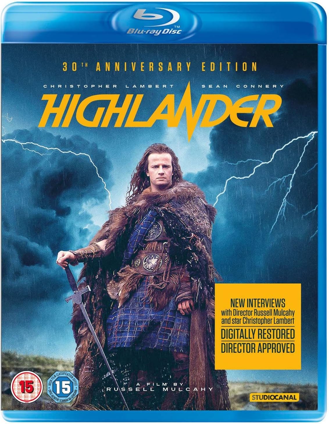 Highlander [Blu-ray]: Amazon.co.uk: Christopher Lambert, Sean Connery ...