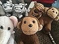 Amazon.com: Playscene Suede Jungle / Zoo Animals, Assorted Suede Plush ...